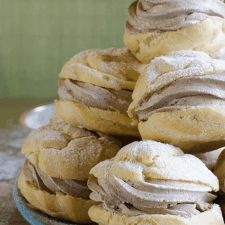 Cannoli Cream Puffs | Best Homemade Cream Puff Recipe