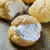 Cream Puffs with Basic Cream Chantilly - OMG Chocolate Desserts