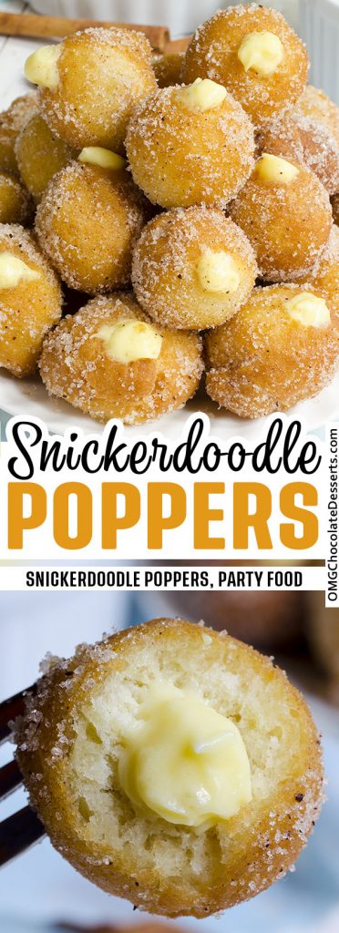 Snickerdoodle Poppers | The BEST Dessert for a Party