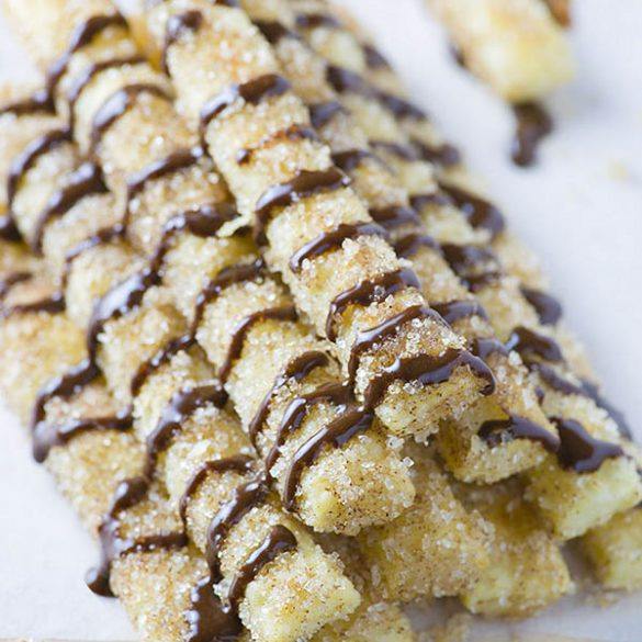 15-Minute Churro Sticks | Churro Recipe with a Chocolate Dipping Sauce
