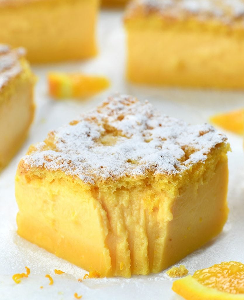 Orange Creamsicle Custard CakeOrange Custard Cake - OMG Chocolate Desserts