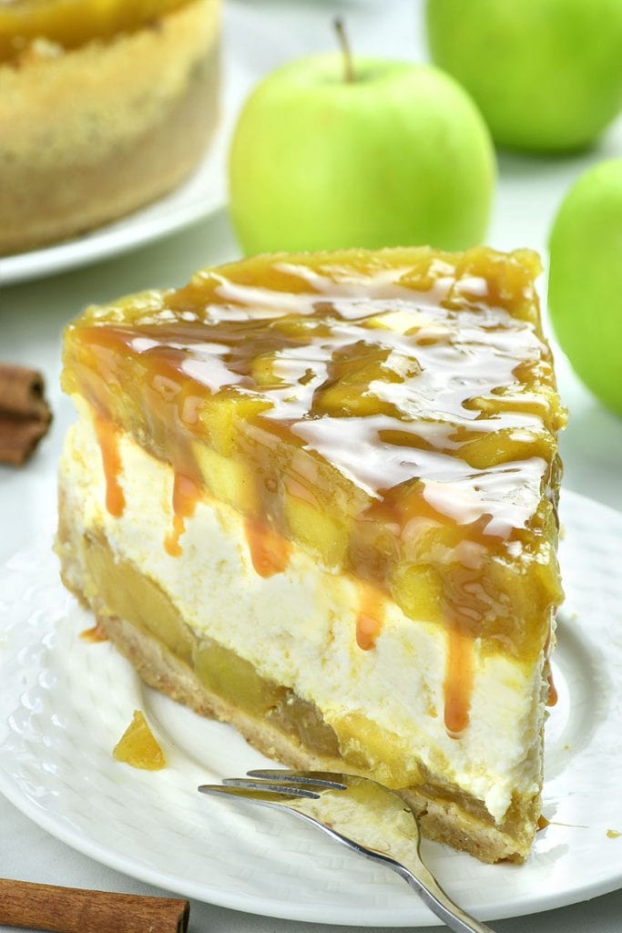 Apple Pie CheesecakeApple Pie Cheesecake - OMG Chocolate Desserts