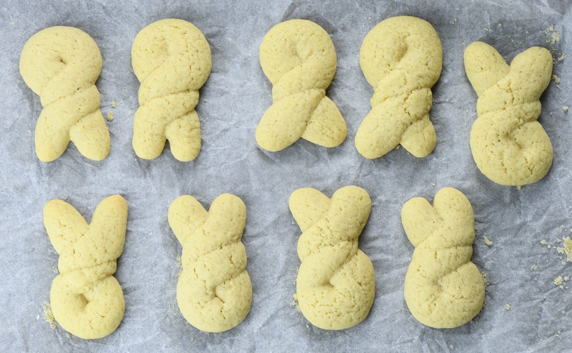 Easter Bunny Cookies - OMG Chocolate Desserts