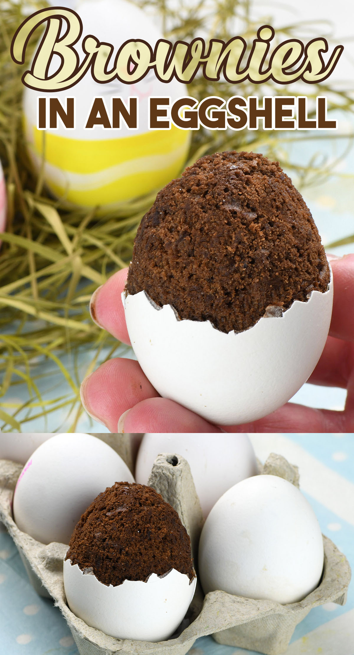 Easter Egg Brownies - A Fun and Festive Easter Dessert!